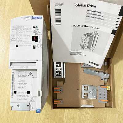 议价全新原装伦茨8200变频器 E82EV751-2C E82EV751K2C 750W 220V