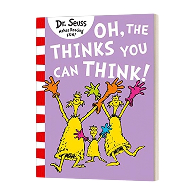 英文原版 DR.SEUSS Oh  the Thinks You Can Think! 苏斯博士 绿色系列绘本 英文版 进口英语原版书籍儿童全英语书