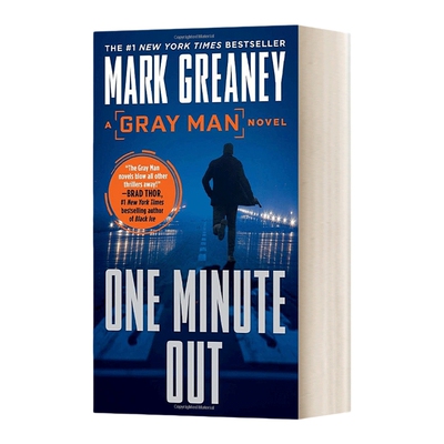 英文原版 One Minute Out Gray Man Book 9 灰影人系列9 争分夺秒 Mark Greaney 纽约时报畅销书 英文版 进口英语原版书籍