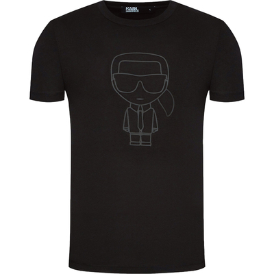 KarlLagerfeld修身短袖T恤