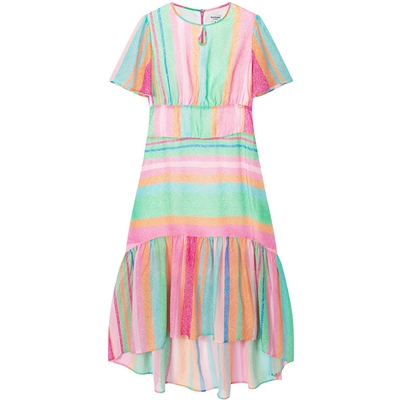 JuicyCouture橘滋彩条连衣裙