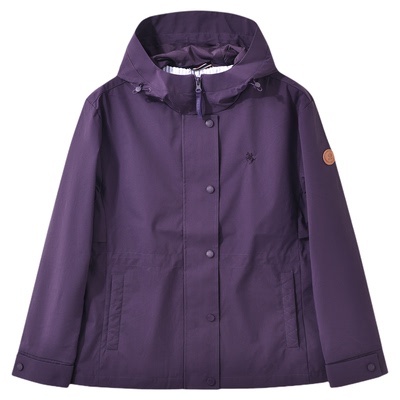 保罗彼得2025秋季新款短外套女连帽休闲宽松工装SKECJ00051