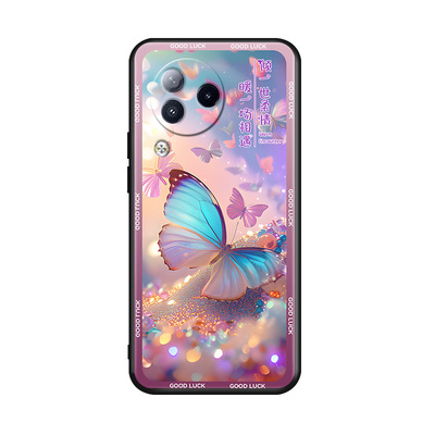 luckrider适用于小米civi3手机壳23046pnc9c唯美xmclvi3梦幻Miuicivl3好看23046PNC9C后壳小咪Civi3文字小迷C