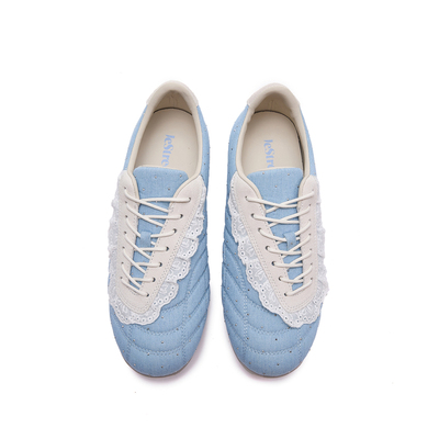 LeStream芭蕾风蕾丝丝带德训鞋