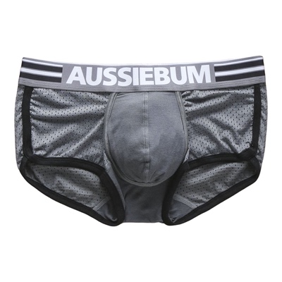 aussiebum网孔透气青年运动潮流男士人生四脚小平角内裤衩子头