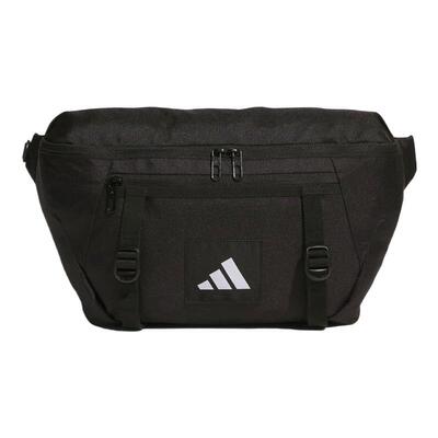 滔搏adidas阿迪达斯男女同款斜挎包多口袋运动腰包便携JM7150