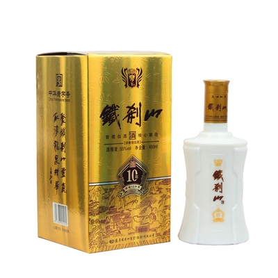 铁刹山枫情十年浓香型白酒55度