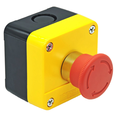 施耐德急停开关按钮防水盒XALB