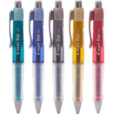 日本进口PILOT软握胶按动中性笔