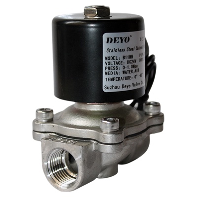 B/K11M不锈钢电磁阀常闭常开水阀