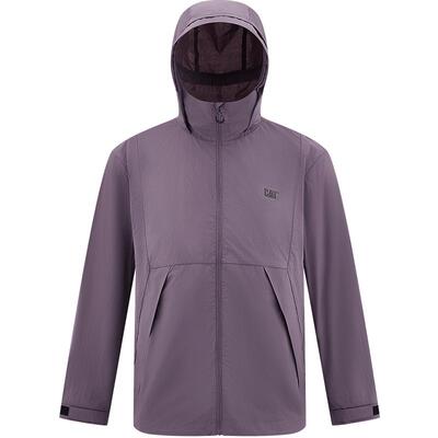 【凉感防晒】CAT卡特春夏男士户外可拆卸帽檐UPF50+防晒衣