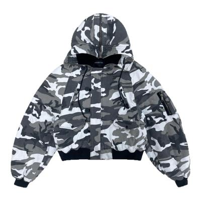 ProjectG/R白迷彩N2B飞行夹克