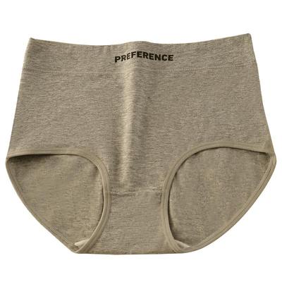 高腰内裤女纯棉抗菌运动风