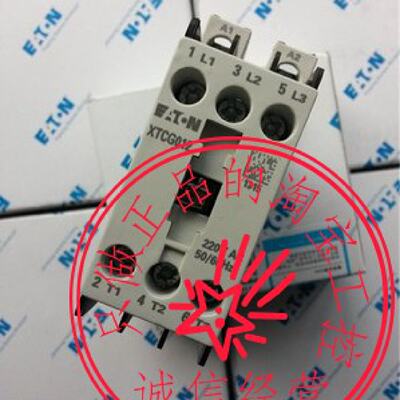 议价现货原装EATON伊顿XTCG007B XTCG009B XTCG012B超薄接触器AC/