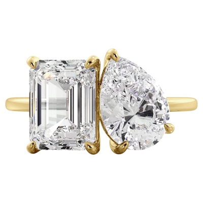 TENCOO定制ToietMoi双石戒指