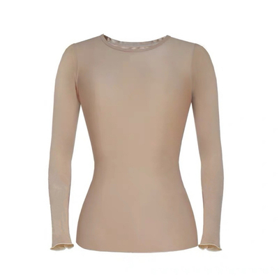 高尔夫女肤色打底衣透气防晒冰丝