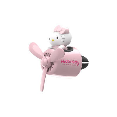 kitty出风口车载小飞机香薰摆件