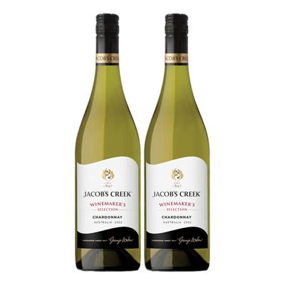 杰卡斯酿酒师臻选霞多丽干白葡萄酒750ml双支澳洲红五星原瓶进口