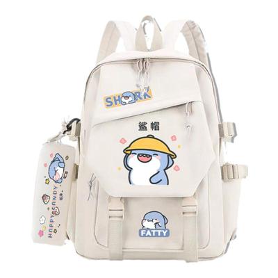 高颜值肥肥鲨大容量卡通文具盒