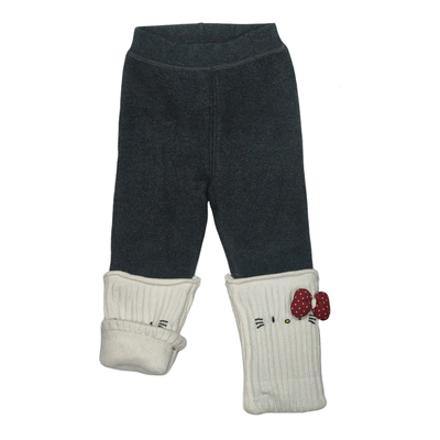 25冬女加厚一体绒打底裤可穿0度