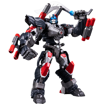 猩猩队长猛兽侠变形玩具擎天圣