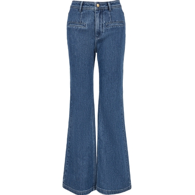 VeroModa含棉链条牛仔裤