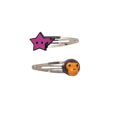 BAPEBABYMILO星星发夹套组