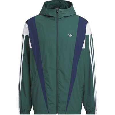 优购adidas阿迪达斯三叶草男子运动休闲连帽夹克外套KS3553