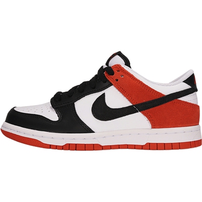 NIKE耐克大童DUNK黑红白低帮复古运动板鞋休闲鞋IQ2755-102