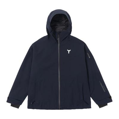 WinterTicket双单板自由式OVERSIZE宽大嘻哈Recco滑雪3L夹克雪服