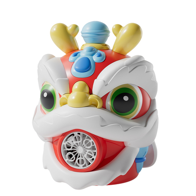 【抖音爆款】萌狮泡泡机新年玩具