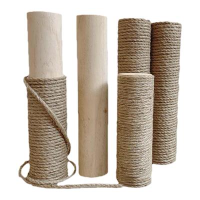 猫爬架替换柱子实木剑麻绳