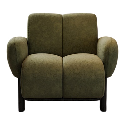 法式复古考拉休闲椅单人沙发