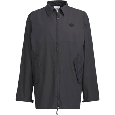 Adidas/阿迪达斯正品三叶草男女宽松翻领运动休闲外套HY4196