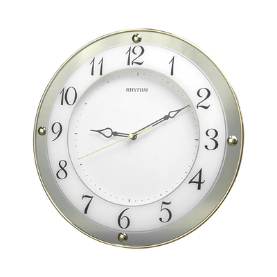 RHYTHM丽声日本静音挂钟