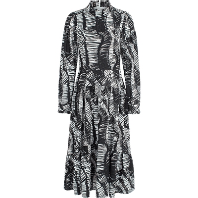 浪漫艺术气质混色立体百搭连衣裙