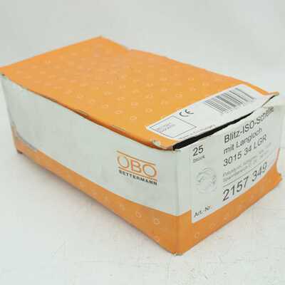 OBO Bettermann 2157349 Flash ISO Clamp with Slot 3015 34 LGR