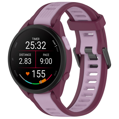 适用佳明265表带Forerunner255/245/168/645M同款液态硅胶Vivoactive3/4/5Venu Sq/2Plus/VivoMove/Luxe运动