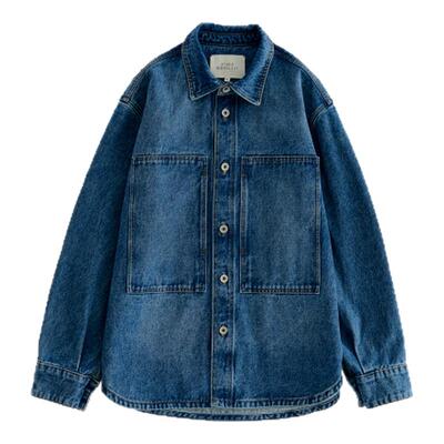 【早春新品】STUDIO NICHOLSON26春季新品 PASO女士牛仔衬衫