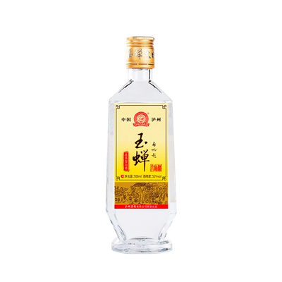 泸州玉蝉光瓶大曲浓香型口粮酒