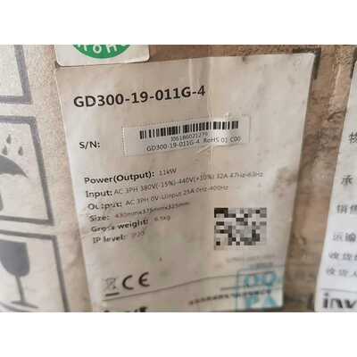 询价-英威腾gd30011kw变频器没用过可维修