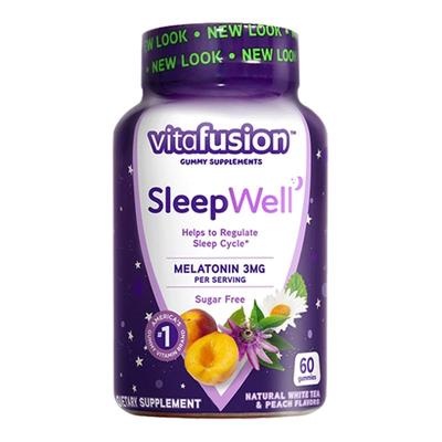 vitafusion褪黑素软糖60粒