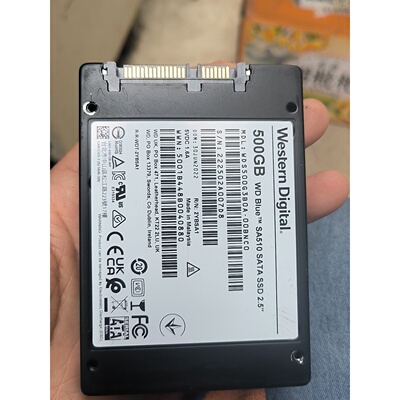 【维修议价】固态西数蓝盘SA510500G成色好坏的坏固议价849