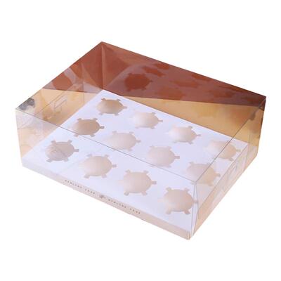 6粒12粒纸杯蛋糕包装盒