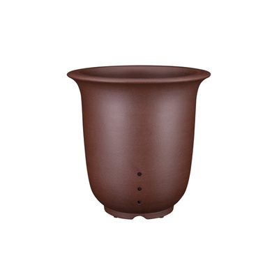 原矿泥料精品高档金钟紫砂兰花盆