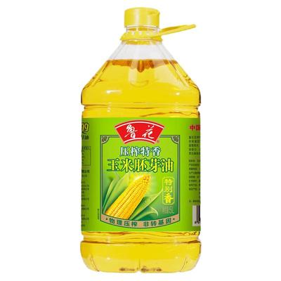 压榨特香玉米胚芽油5L家庭装