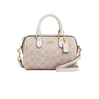 COACH/蔻驰经典老花手提斜挎包