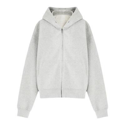 VLABMADE廓形短款拉链卫衣ZIPUP