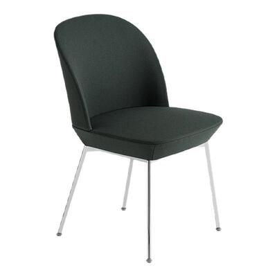 【折扣季】Muuto Oslo Side Chair奥斯陆系列钢管腿软垫饰面餐椅