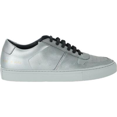 COMMON PROJECTS 夏女金属感纹理皮革运动鞋